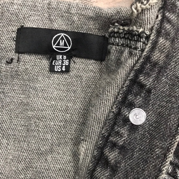 Missguided | Jackets & Coats | Epic Misguided Denim Jacket Wshoulders ...